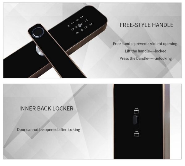 Khóa cửa gỗ TTLock F005 - Khóa cửa TTLock Việt Nam