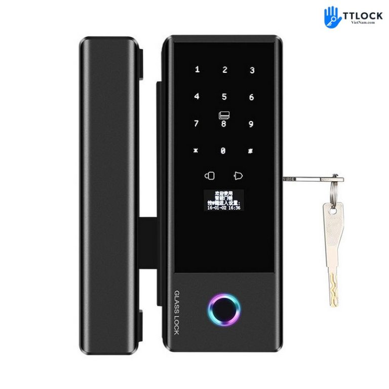 Khóa vân tay cửa kính TTLock JD-S3